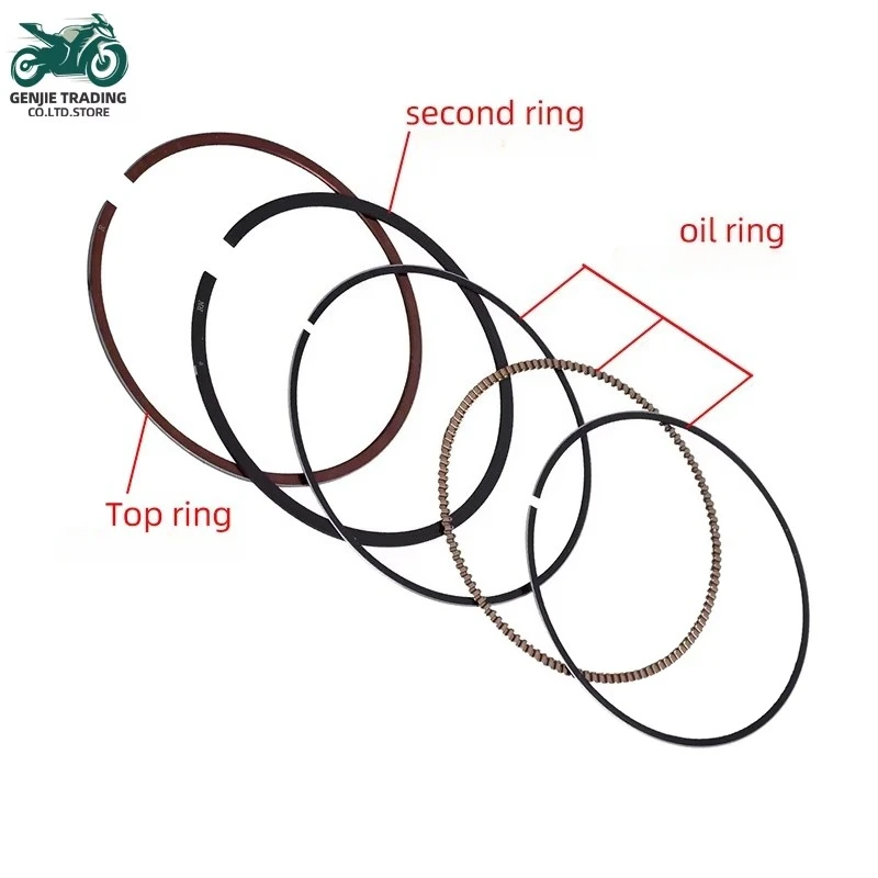 1pc Motorcycle Engine Piston Rings 74mm STD for Yamaha 4XV-11603-00-00 ...