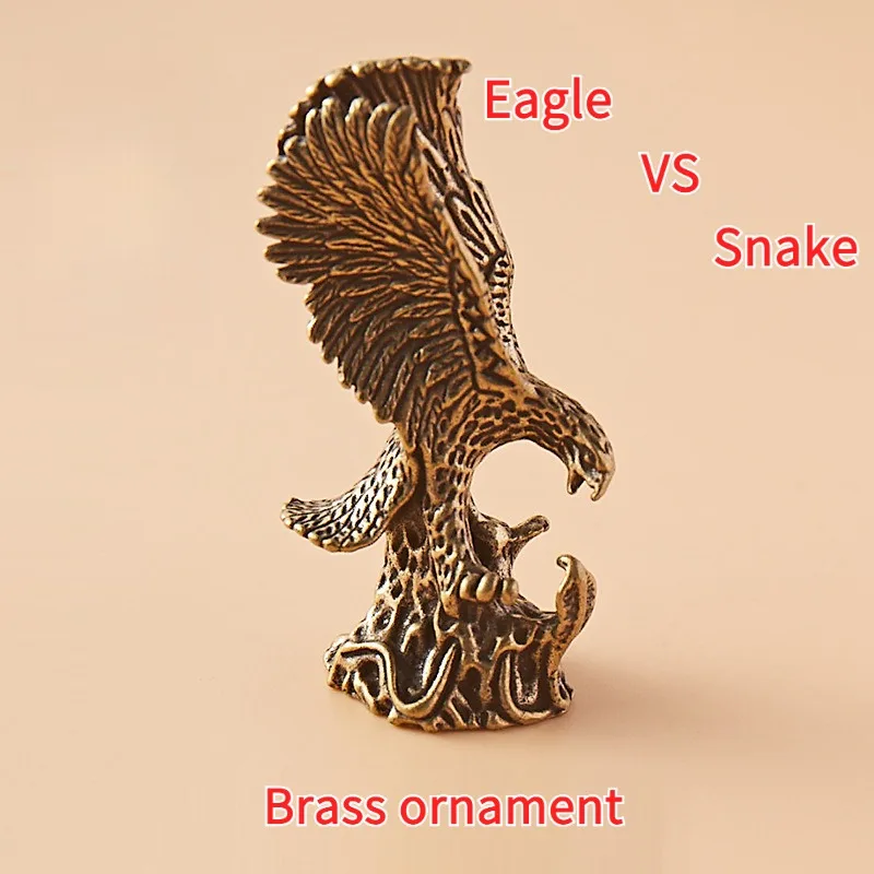 Solid Brass Eagle Display Wings Vintage Large Home Decoration Crafts ...