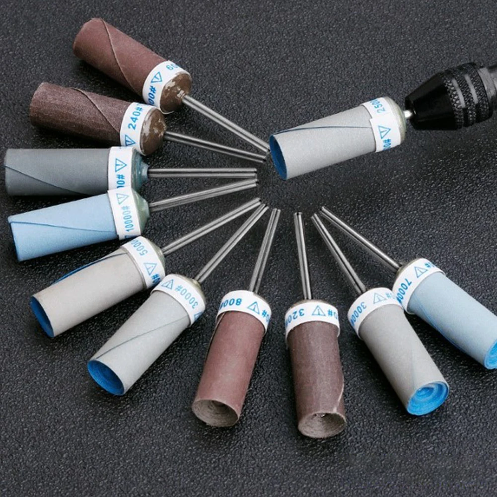 1Pc Sandpaper Stick Sanding Bands 2.35mm Sanding Drum Abrasive Rotary ...