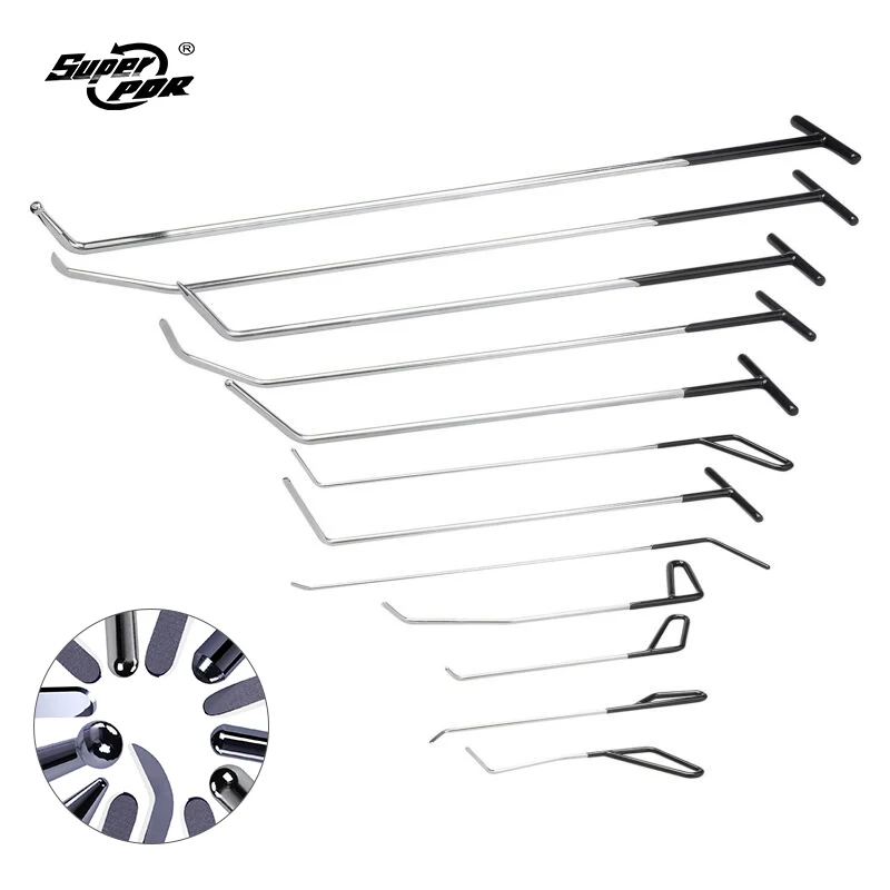Super-PDR-Tools-Crowbar-Pry-Bar-PDR-Push-Rods-Hooks-Paintless-Dent ...
