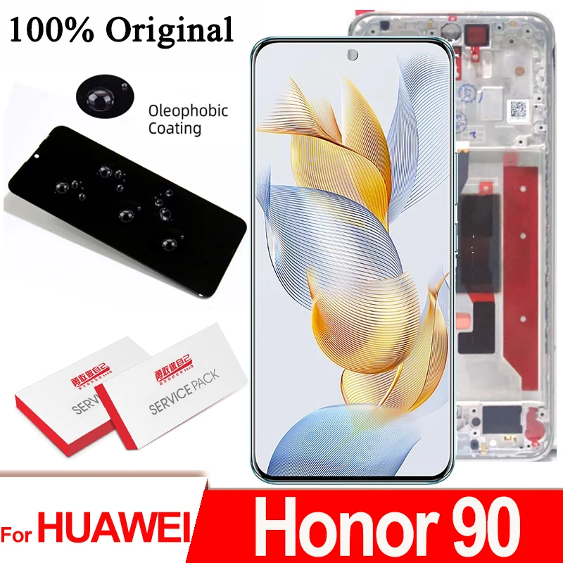 AMOLED-Original-Display-For-Huawei-Honor-90-LCD-REA-AN00-Touch-Screen ...