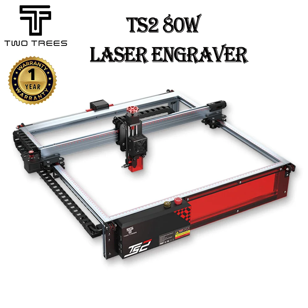 TwoTrees-TS2-Powerful-Laser-80W-Laser-Engraver-with-WiFi-Offline ...