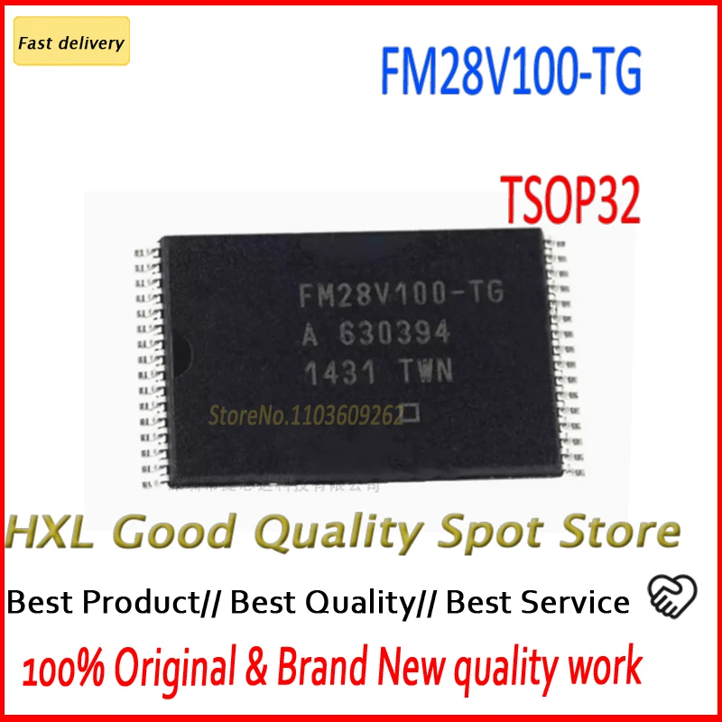 5~10pcs/lot FM28V100-TG FM28V100TG FM28V100 Memory IC TSOP-32 ...