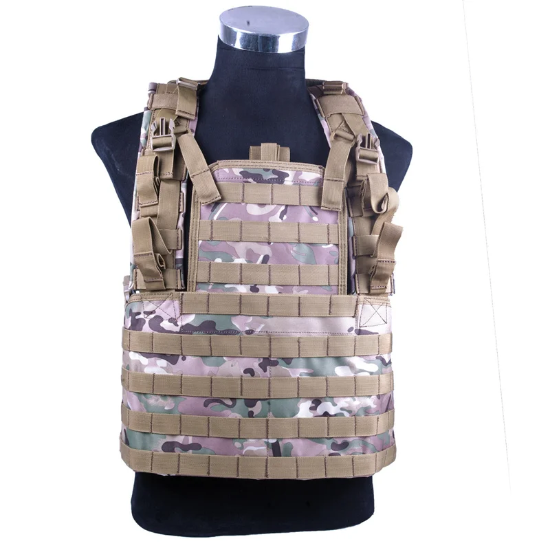 SOETAC RRV Simple Vest Tactical CS Molle Police Vest Adjustable Plate ...