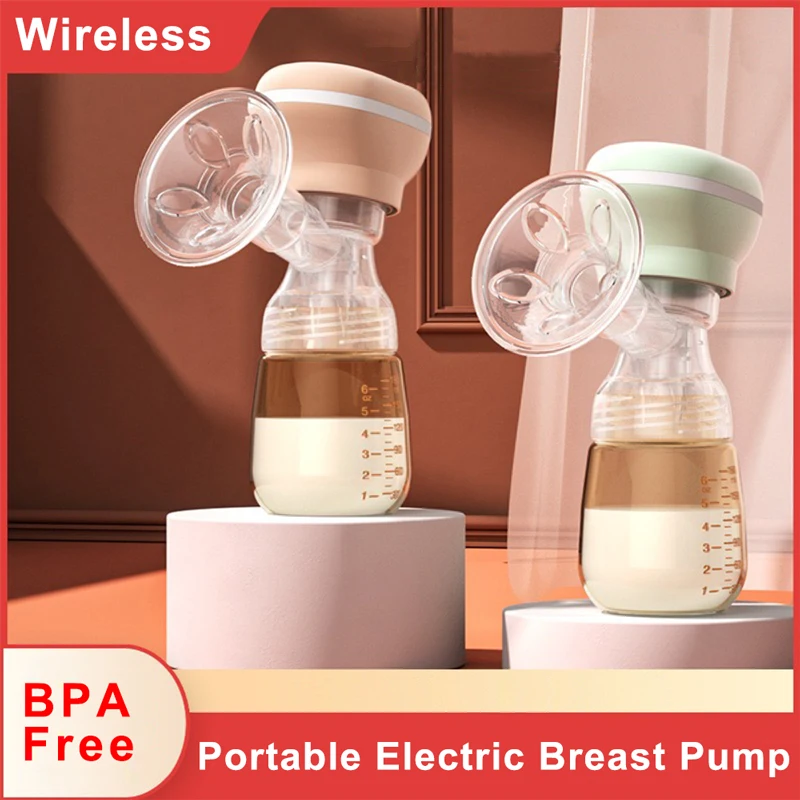Portable-Electric-Breast-Pump-USB-Chargable-Silent-Wearable-Hands-Free ...