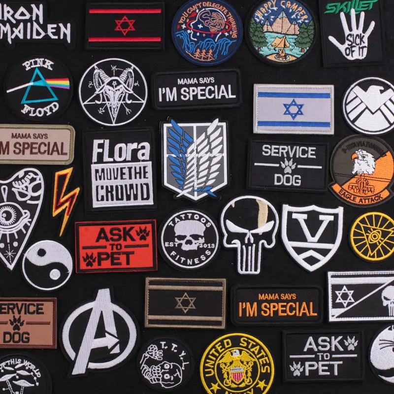 Attack-on-Titan-Patches-for-Backpacks-Embroidered-Patches-for-Clothing ...