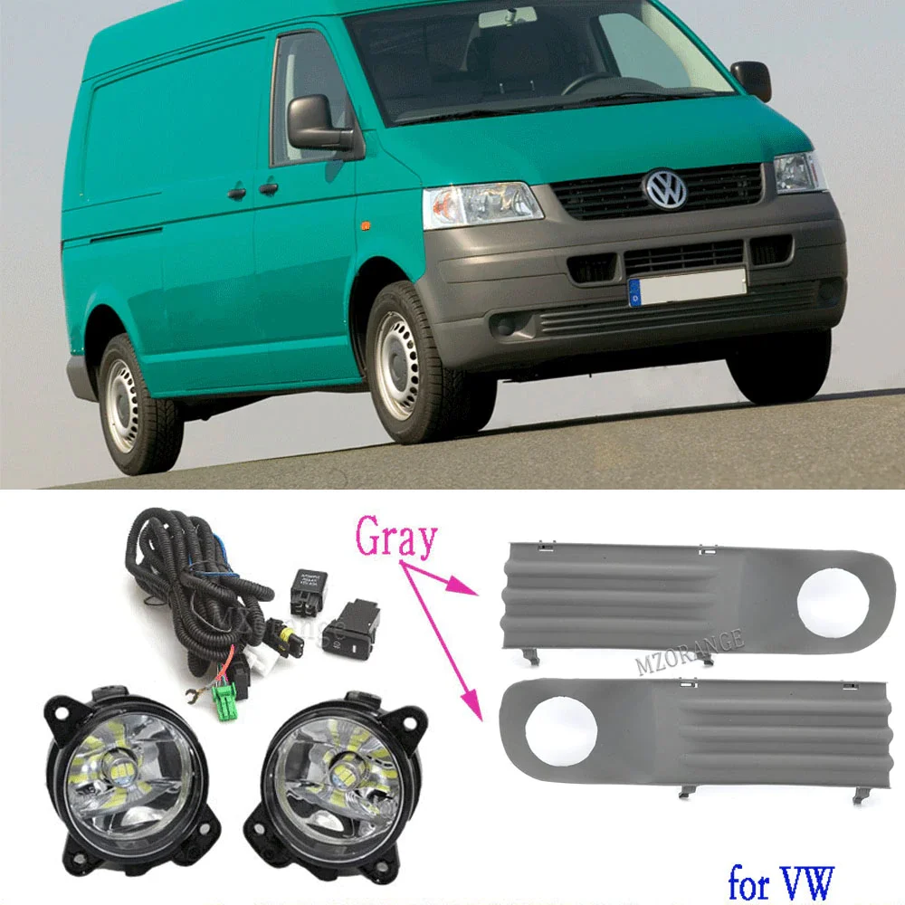 LED-Fog-Light-Headlight-for-VW-T5-Transporter-Multivan-Caravelle-2003 ...