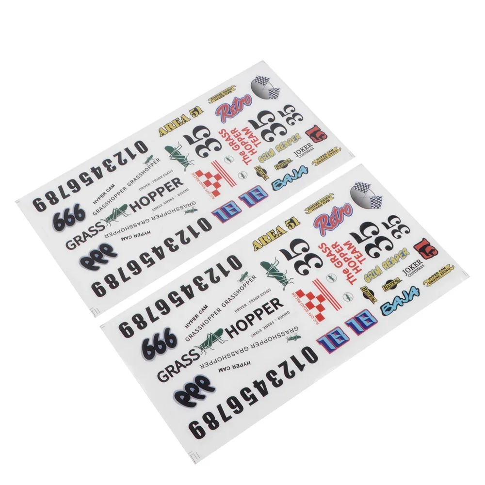 RC Sticker Decal Set for Tamiya Grasshopper 1:10 RC Buggy Off Road Car