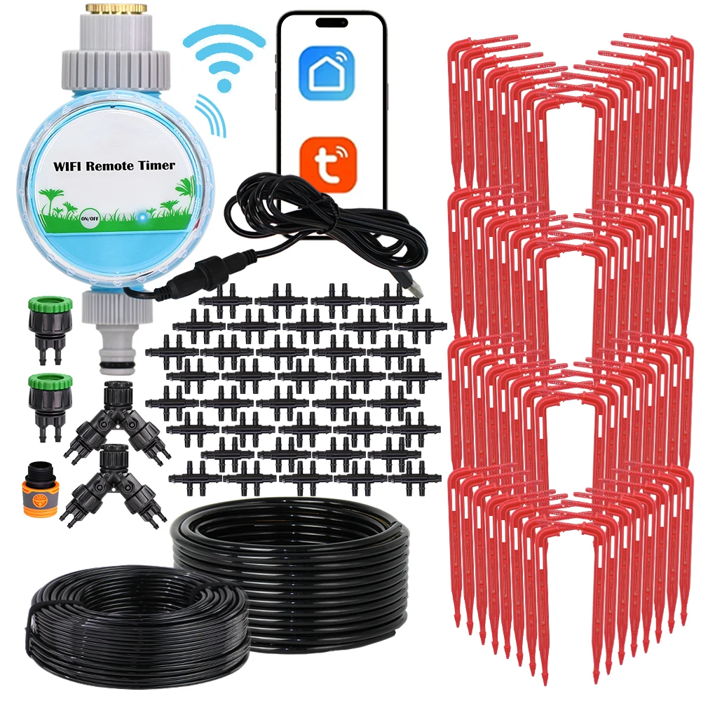 Wifi-Bluetooth-Compatible-Watering-System-4-7mm-to-3-5mm-Drip ...
