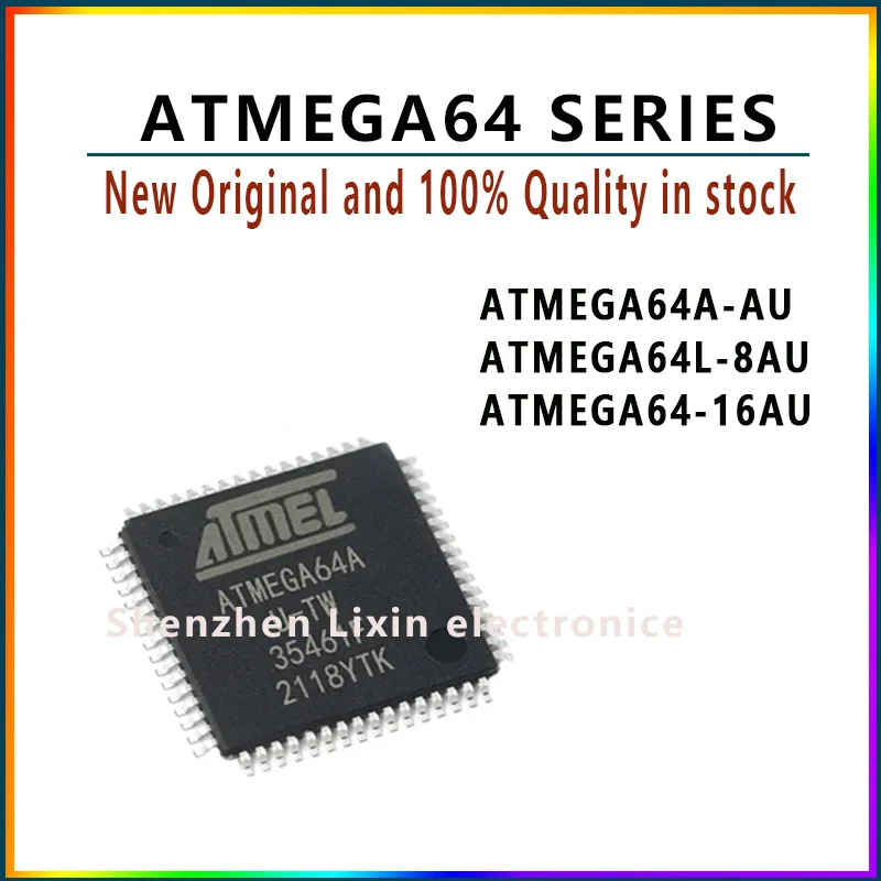 ATMEGA64-16AU-ATMEGA64A-AU-ATMEGA64-ATMEGA64A-ATMEGA64L-ATMEGA-IC-Chip ...