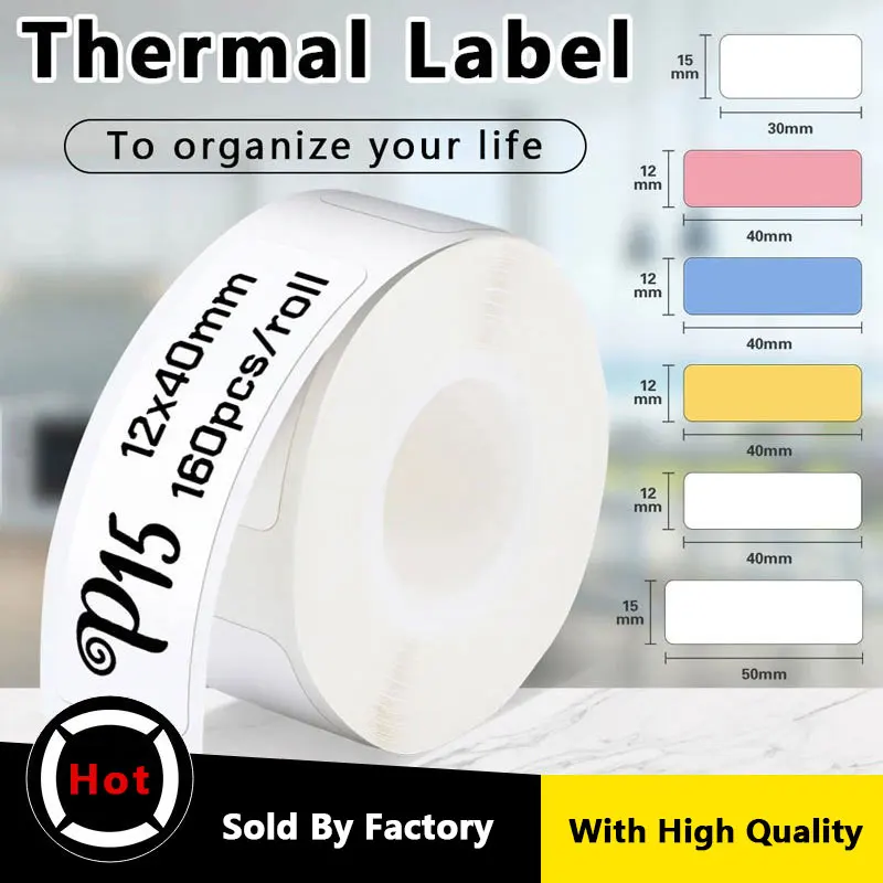 Thermal-Label-Paper-Sticker-Self-Adhesive-For-Portable-Printer-Phomemo ...