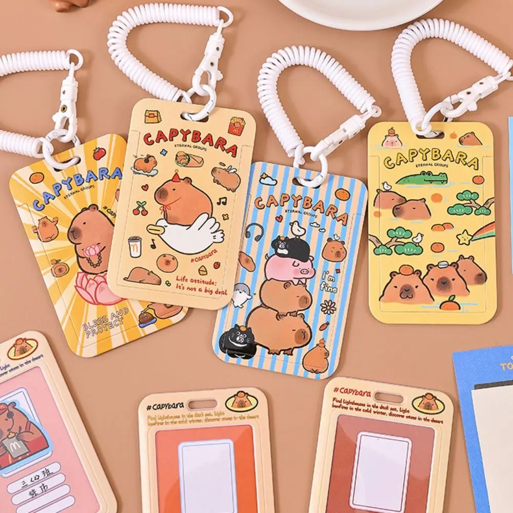 New-Cute-Capybara-Neck-Straps-Cartoon-Plastic-For-Key-ID-Card-Holder ...