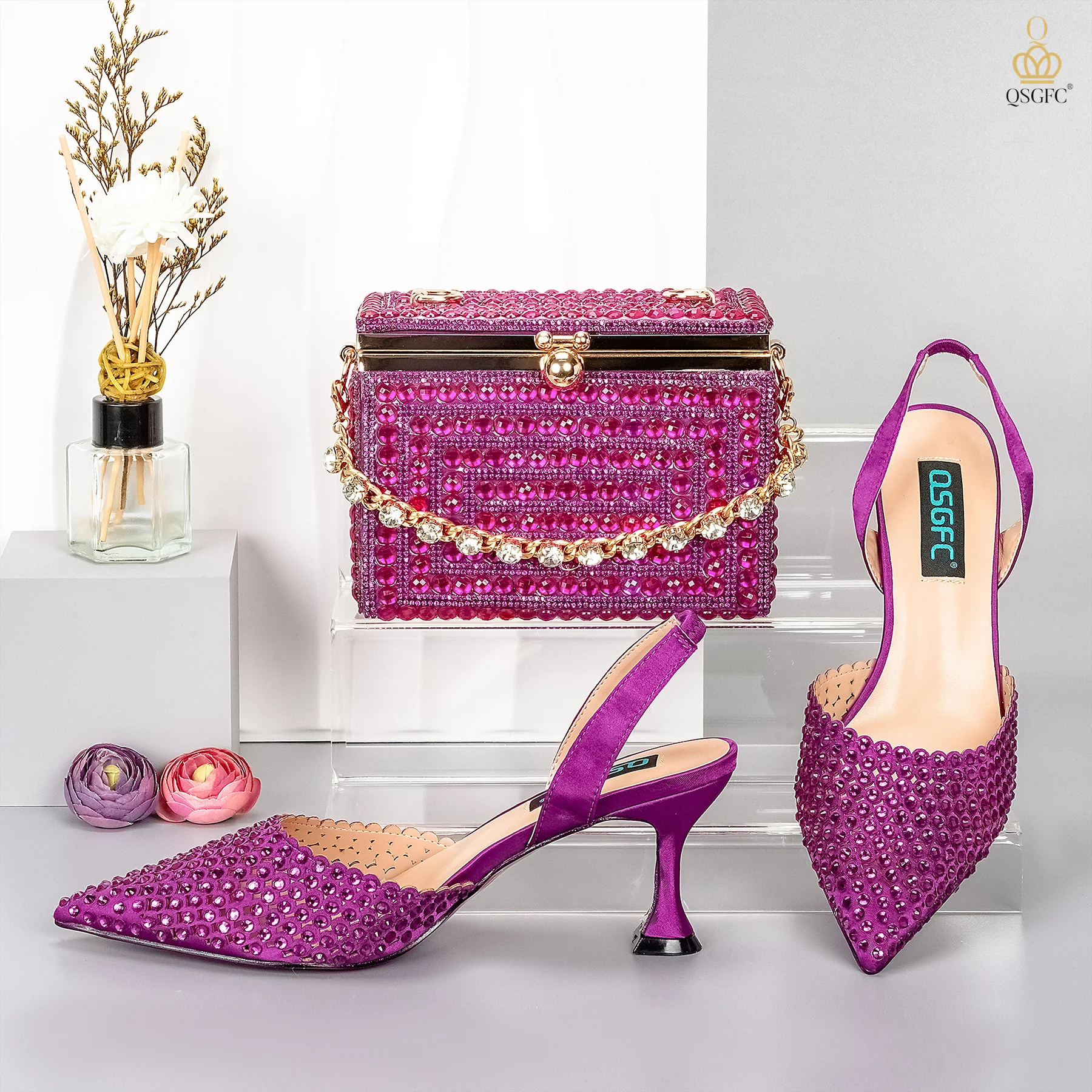 Diamond Encrusted Shoes