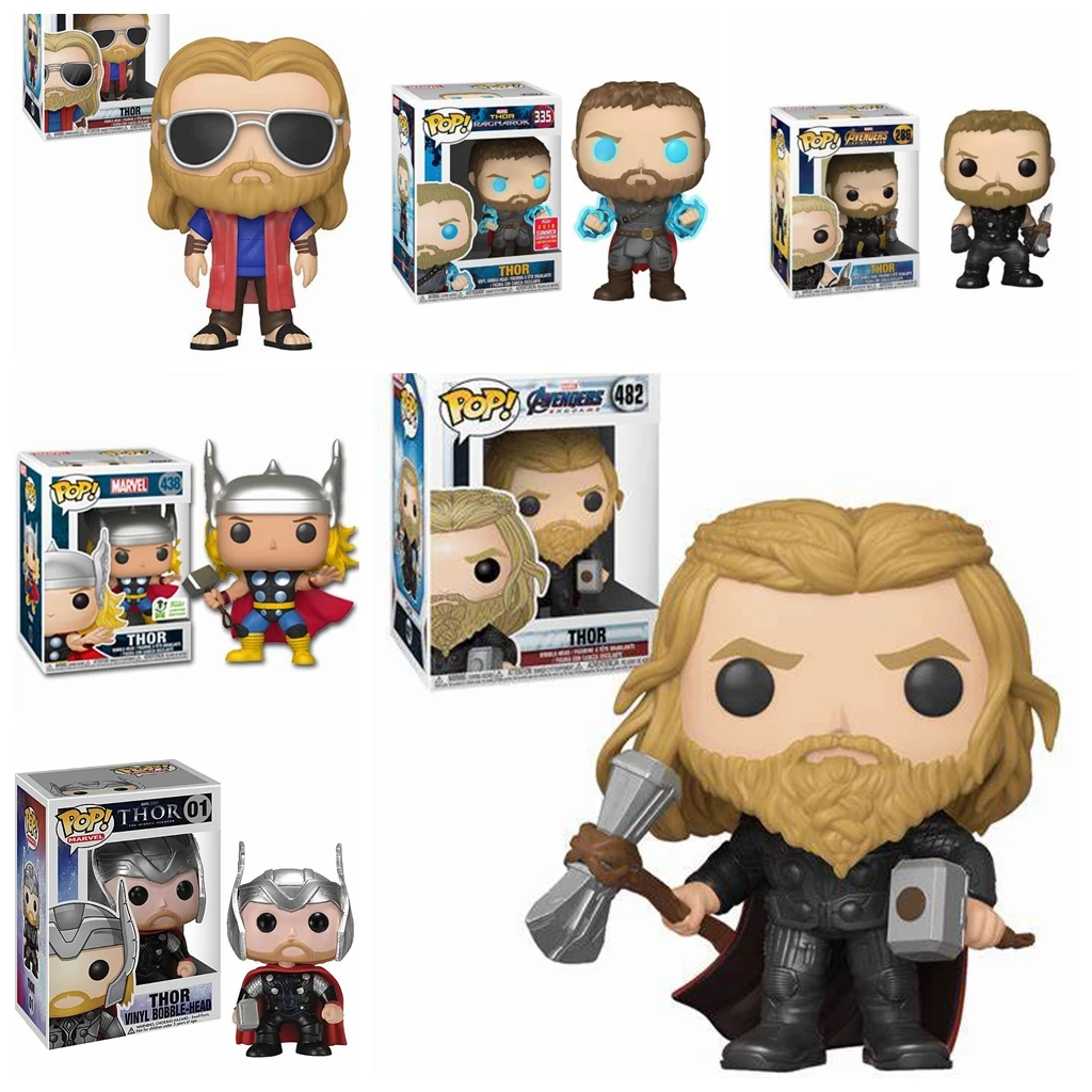 FUNKO-POP-figuras-de-acci-n-de-los-vengadores-de-Marvel-mu-ecos-de ...