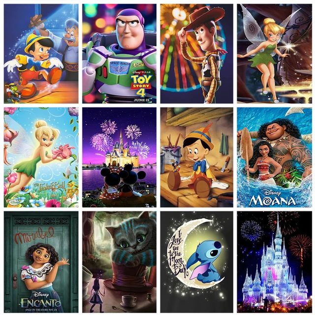 Disney Movie Posters Collage