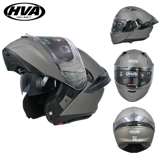 Flip Up Motorcycle Helmet Double Lens Modular Flip Full Face Helmet ...