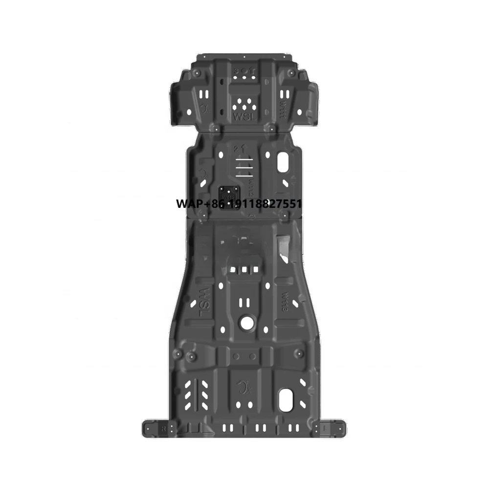 JUNXI 3D Magnesium Aluminum Alloy 5.0mm Crankcase Protection Engine ...