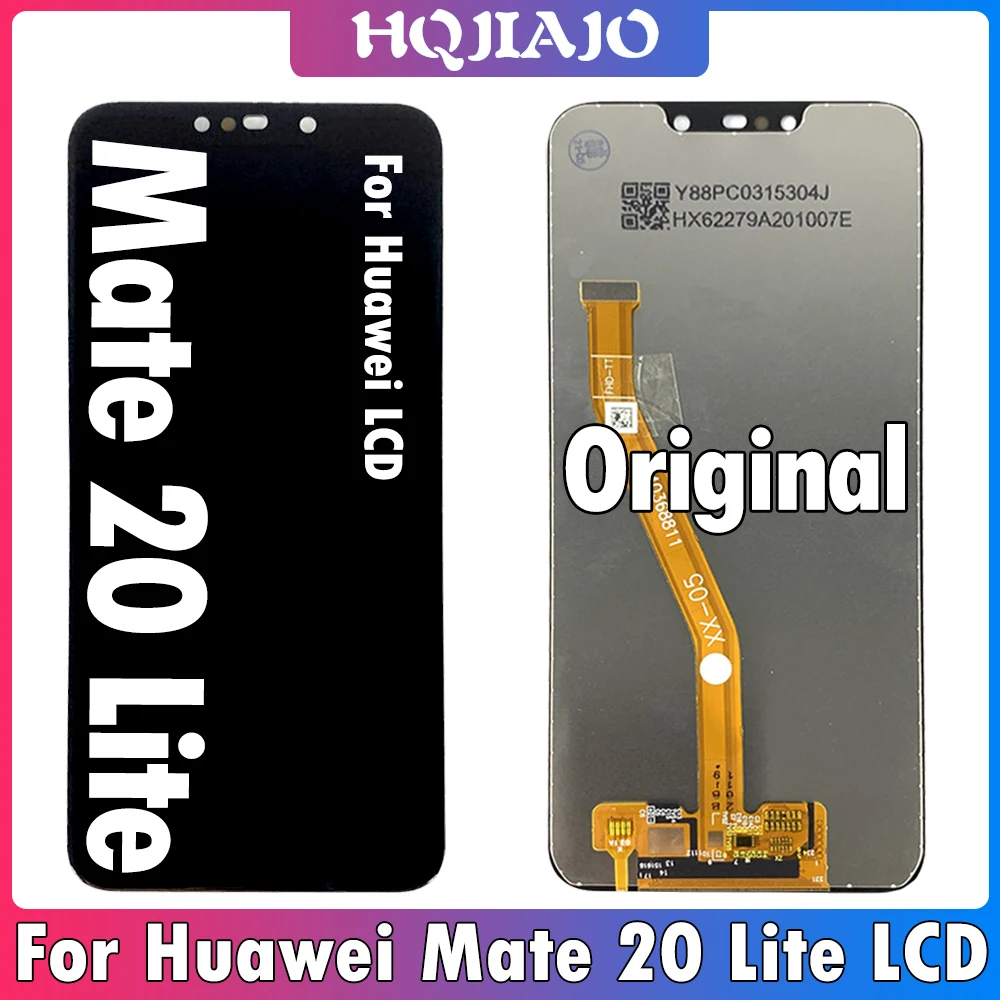 Original 6.3" LCD For Huawei Mate 20 Lite LCD SNE-LX3 SNE-LX1 SNE-LX2 SNE-L21 Display Touch ...