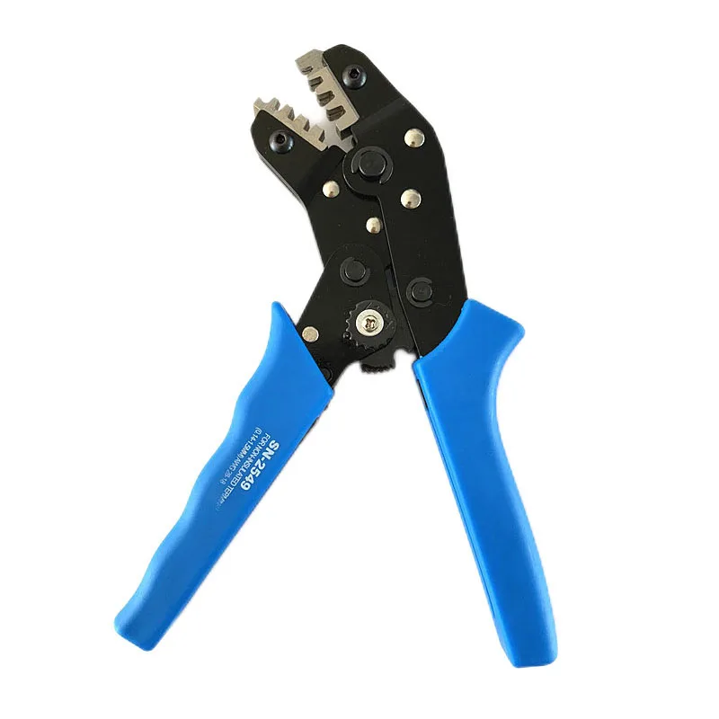 Bleu Clair - Pince à sertir à cliquet SN 2549 pour connecteurs Dupont terminaux, outil de ...