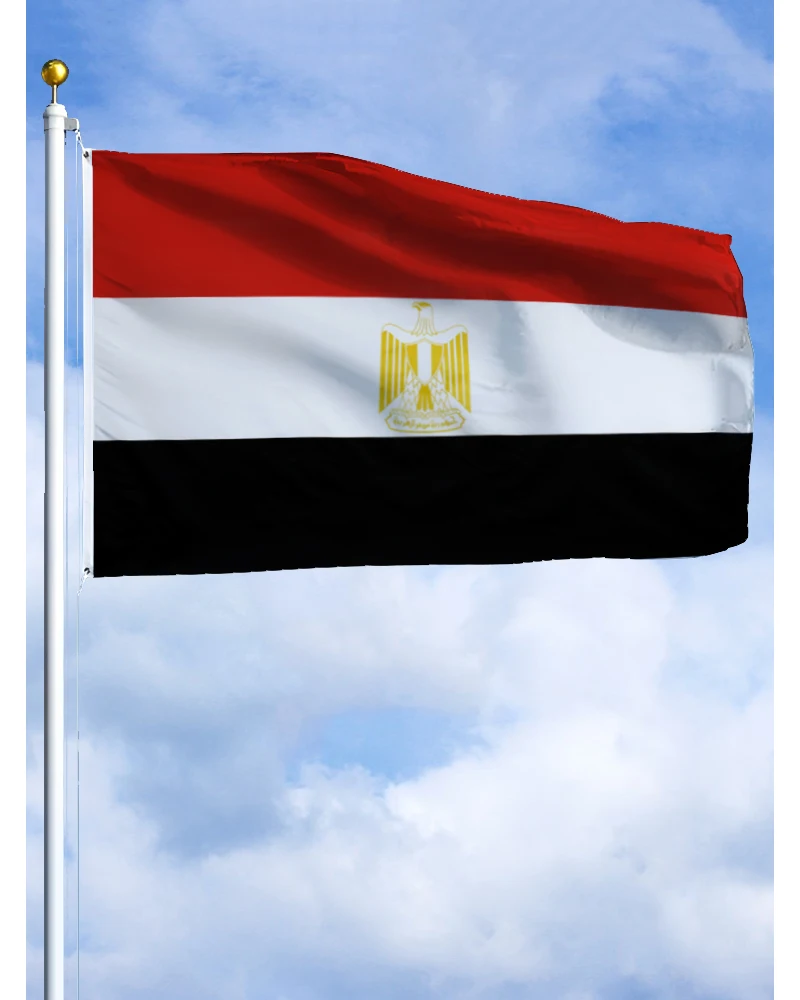 60-90-90x150-120-180CM-Egypt-Emblem-Flag-Polyester-Printed-Banner ...