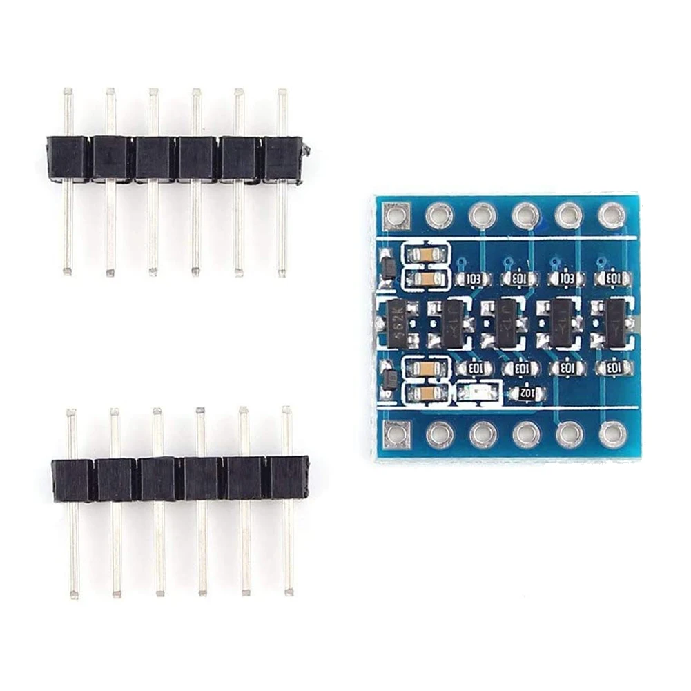 10Pcs 4 Channel IIC I2C Logic Level Converter Bidirectional Module 3.3V ...