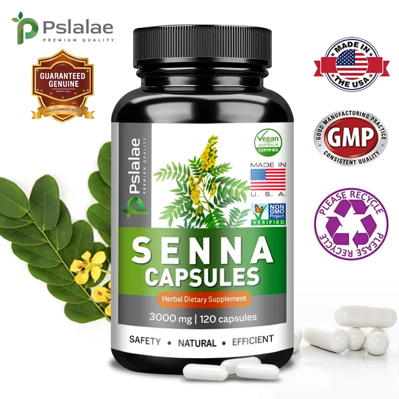 Natural Senna Capsules - Promote Intestinal Cleansing and ...