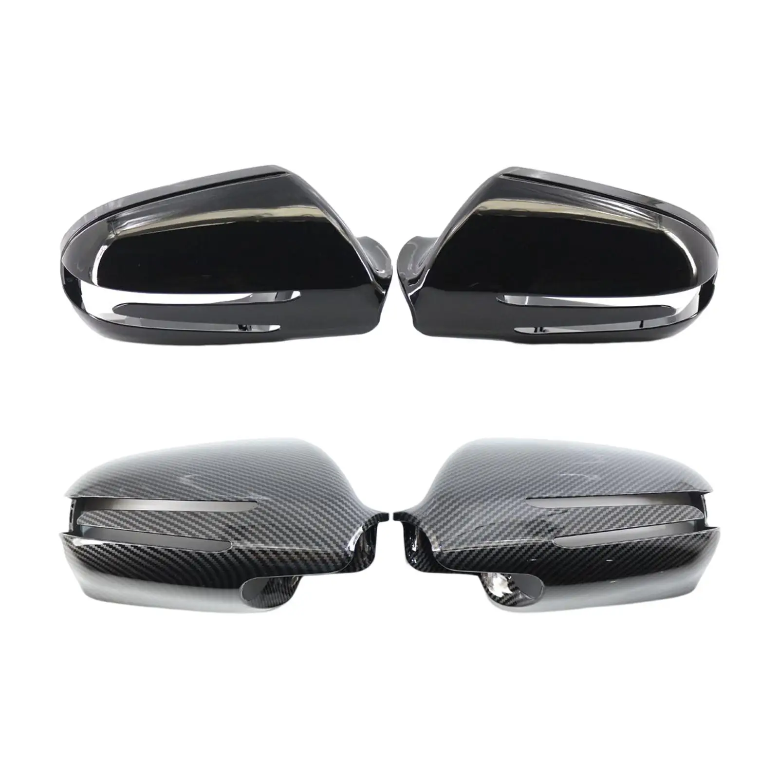 2Pcs-Rear-View-Mirror-Cover-2198102576-2198102676-Rearview-Housing-for ...