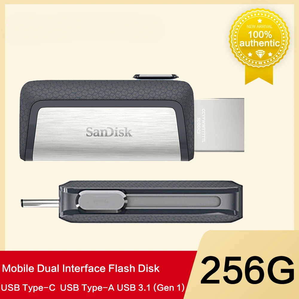 Sandisk-Flash-Drive-USB-3-1-Dual-OTG-Disk-DDDC2-Type-C-Pendrive-32GB ...