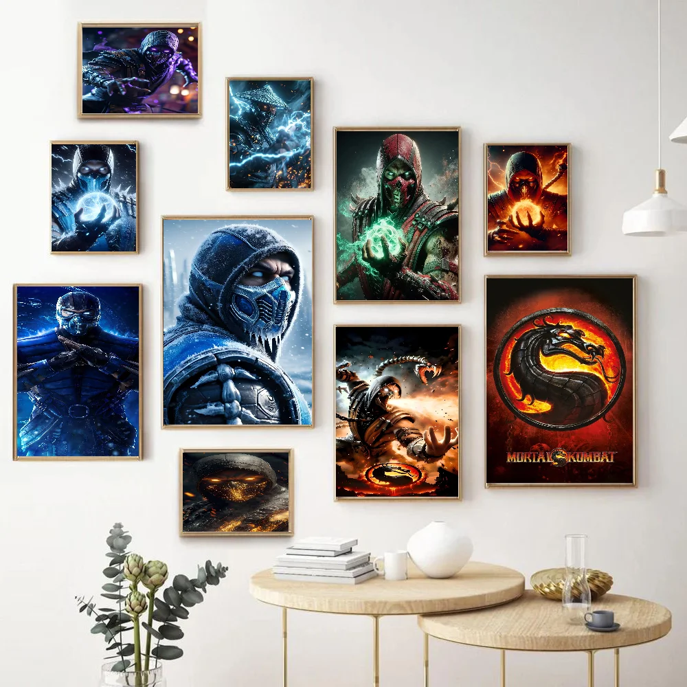 Mortal Kombat Anime Posters Sticky Whitepaper Prints Posters Artwork ...