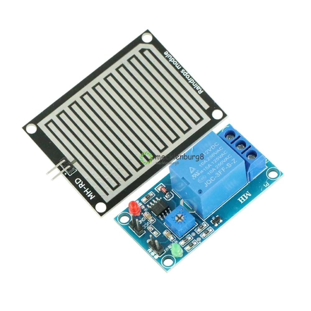 12 V Rain Control Module Rain Touch Relay Module For Moisture On Leaves M35 Monitors Weather