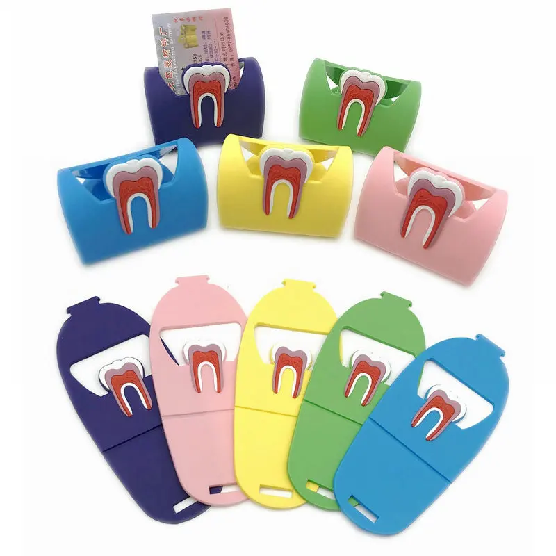 1pc-Cute-Dental-Card-Holder-Colorful-Rubber-Teeth-Molar-Shape-Phone ...