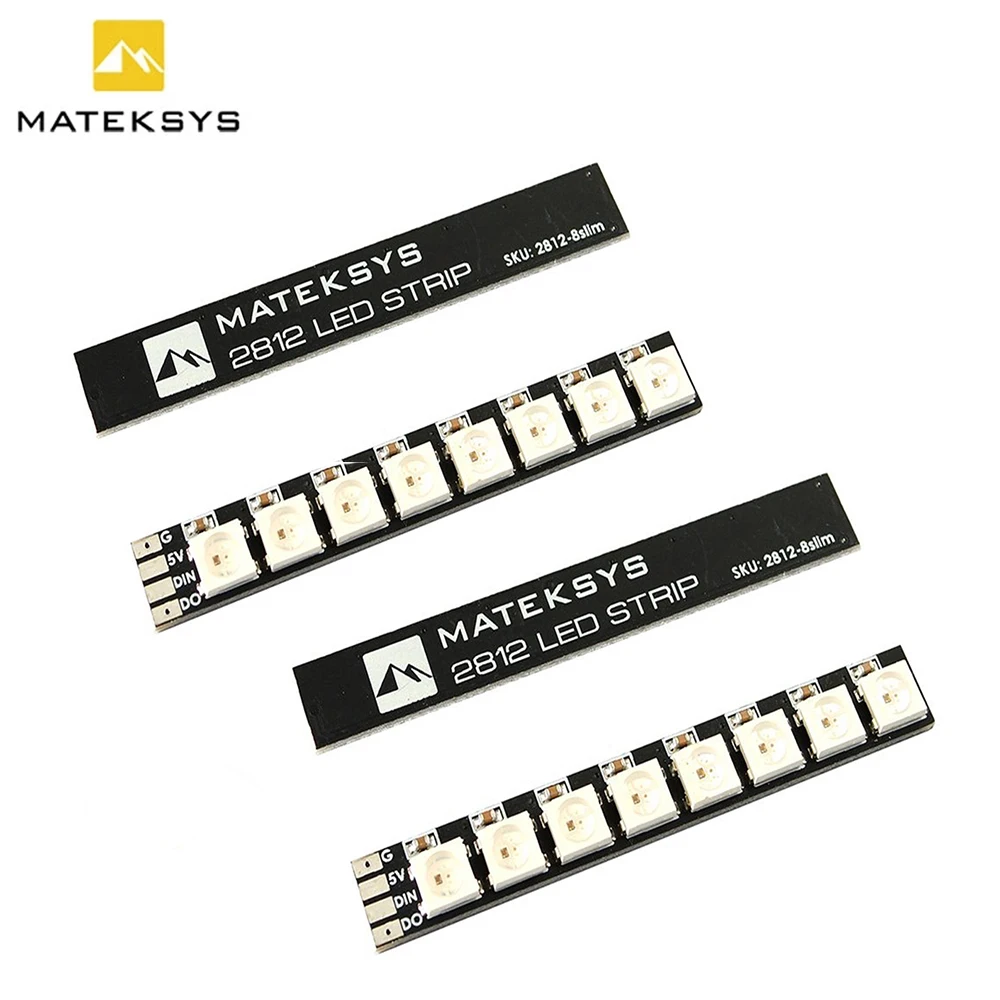 4pcs-MATEK-MATEKSYS-ARM-Light-LED-2812-LED-STRIP-SLIM-57-8mm-Board-for ...