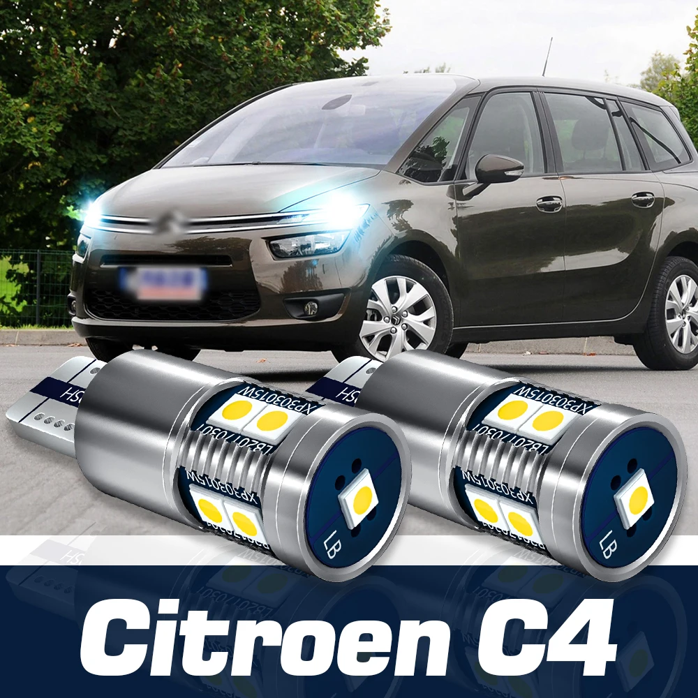 2x LED Parking Light Clearance Bulb Canbus Accessories For Citroen C4 ...