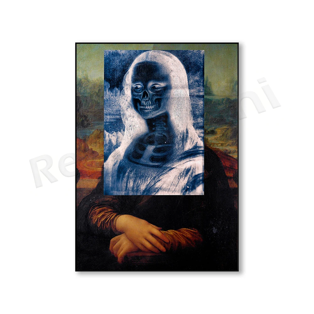 Mona Lisa X Ray