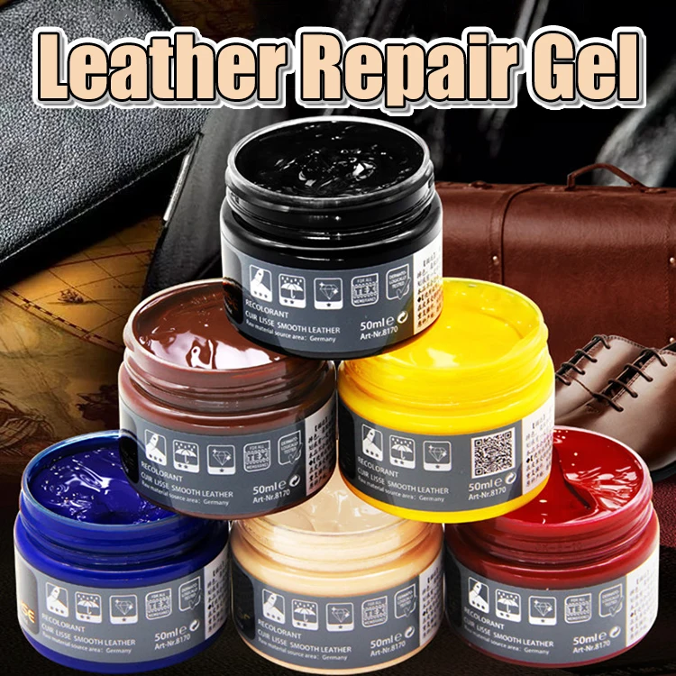 Leather Recoloring Balm Repair Kit | Liquid Leather Shoe Repair Kit ...