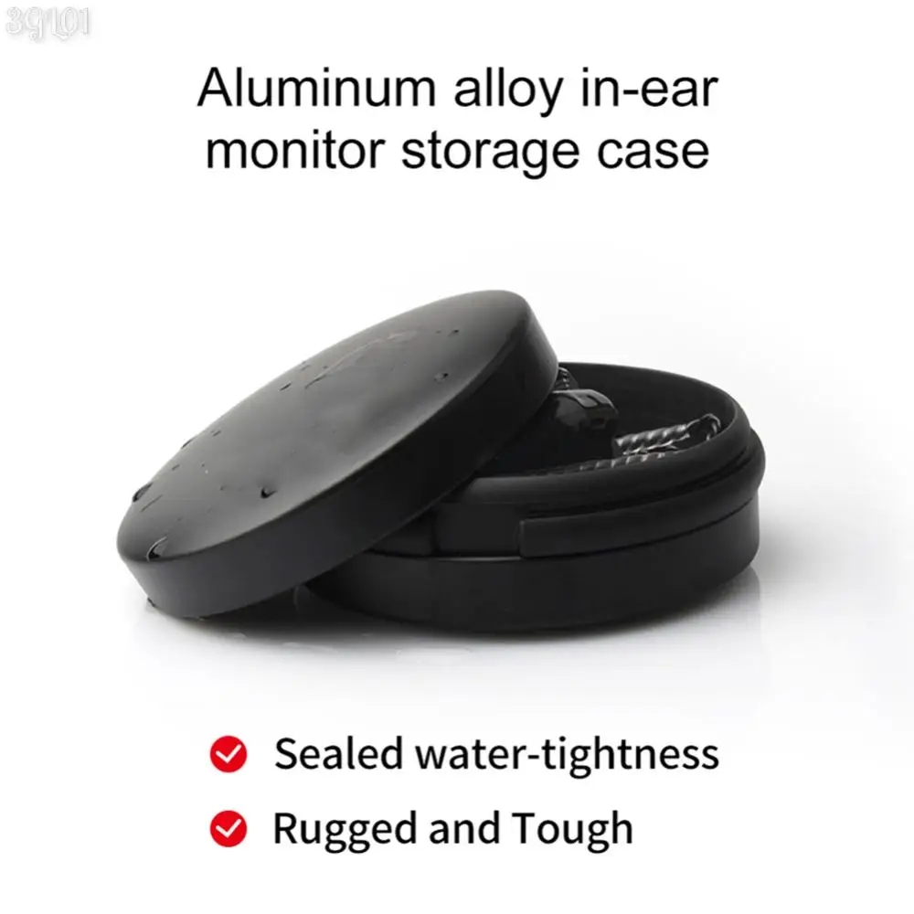 TRN Earbuds Case Aluminum Alloy Portable Earphone Storage Box ...