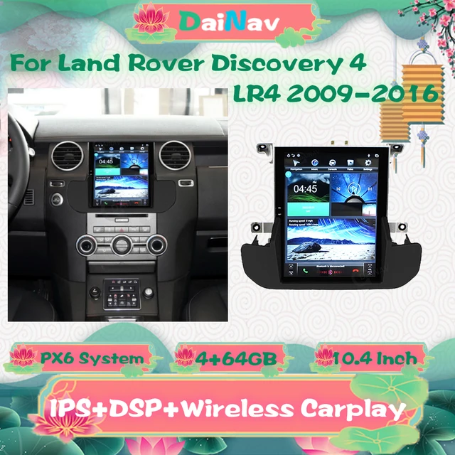 PX6 Android Tesla Style Car Radio Carplay For Land Rover Discovery 4 ...