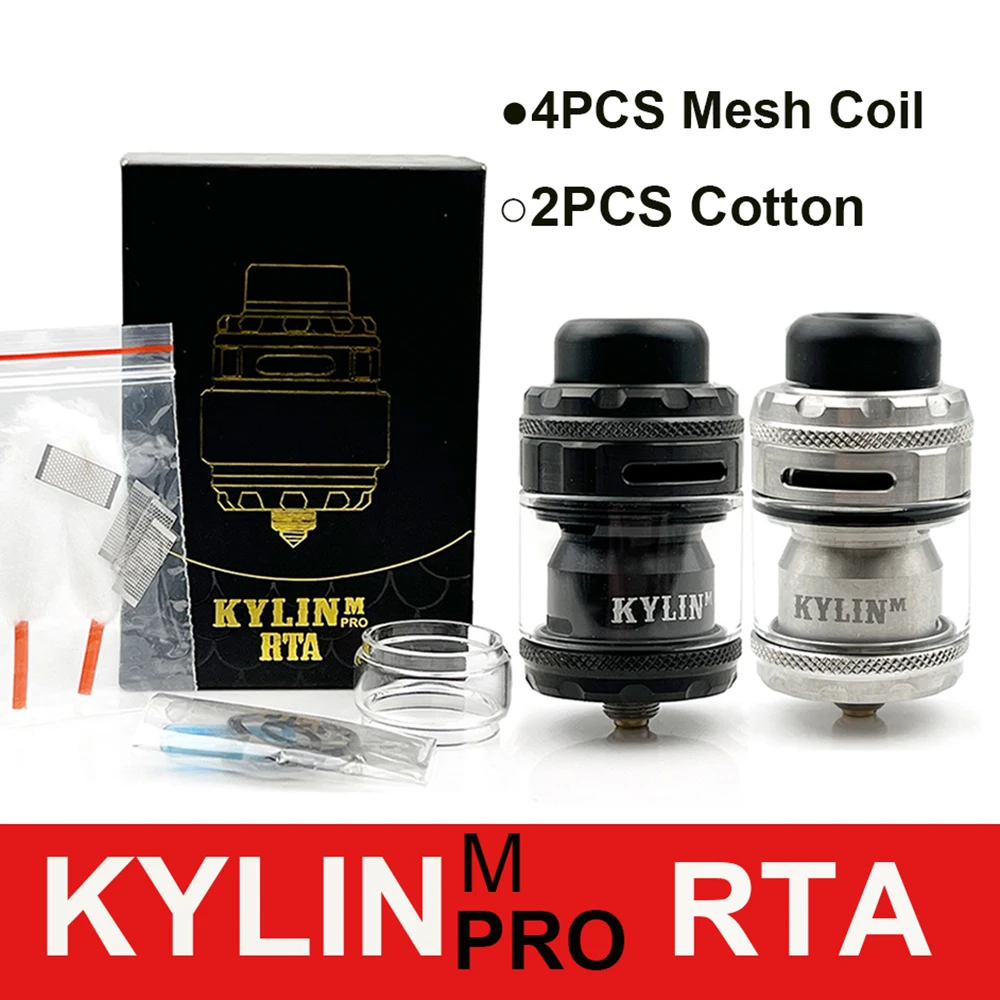 Vmiss-tanque-atomizador-Kylin-M-PRO-RTA-de-24mm-4-piezas-de-algod-n ...