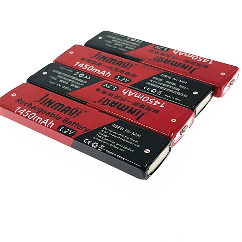 100% New 1.2V 7/5F6 67F6 1450mAh NiMH Gum Rechargeable Battery for ...