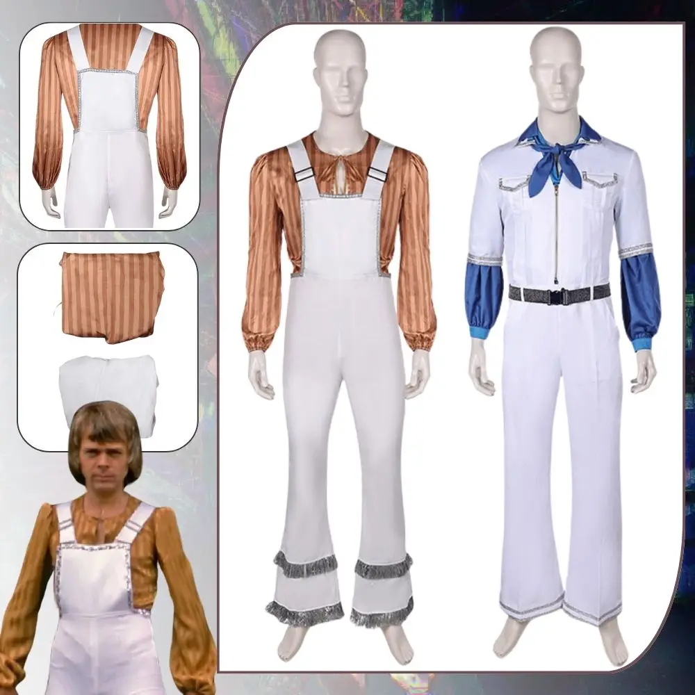ABBA-Costume-Bjorn-Ulvaeus-Cosplay-70s-80s-Fantasy-Costumes-Disguise ...