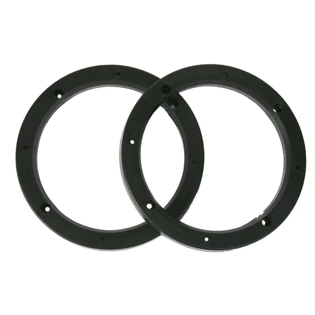 2Pcs-Speaker-Spacer-Pad-Adapter-6-5-Inch-Plastic-Fitting-Audio-Anti ...