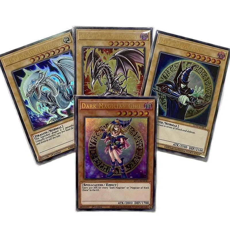 Yu-Gi-Oh-TCG-25TH-HC01-Blue-Eyes-White-Dragon-Dark-Magician-Girl-Red ...