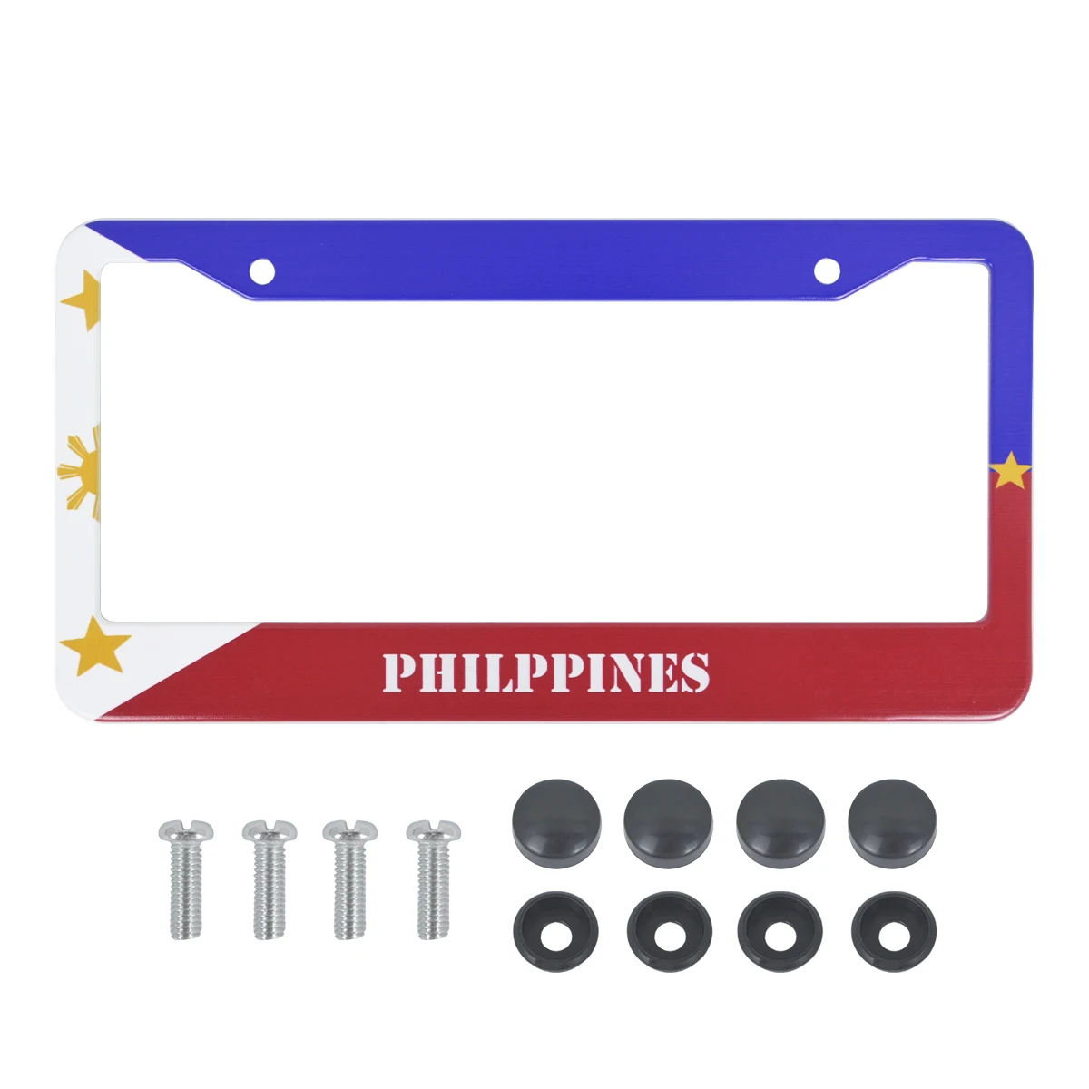 Philippine License Plate Panda Frame Automobile SUV Luggage Accessories ...