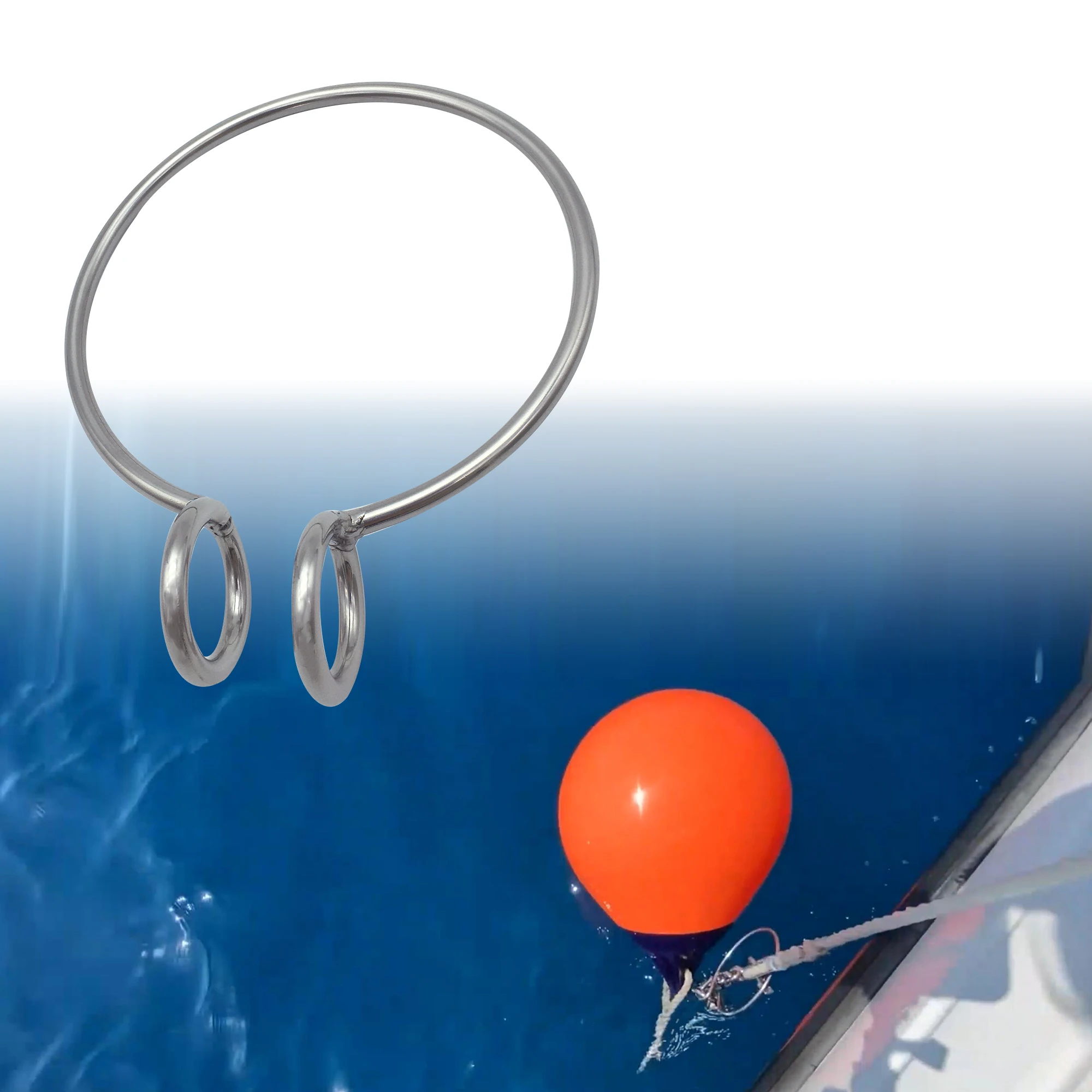 1-Pcs-Solid-Anchor-retrieval-system-ring-with-6mm-wire-Durable-for-Boat ...