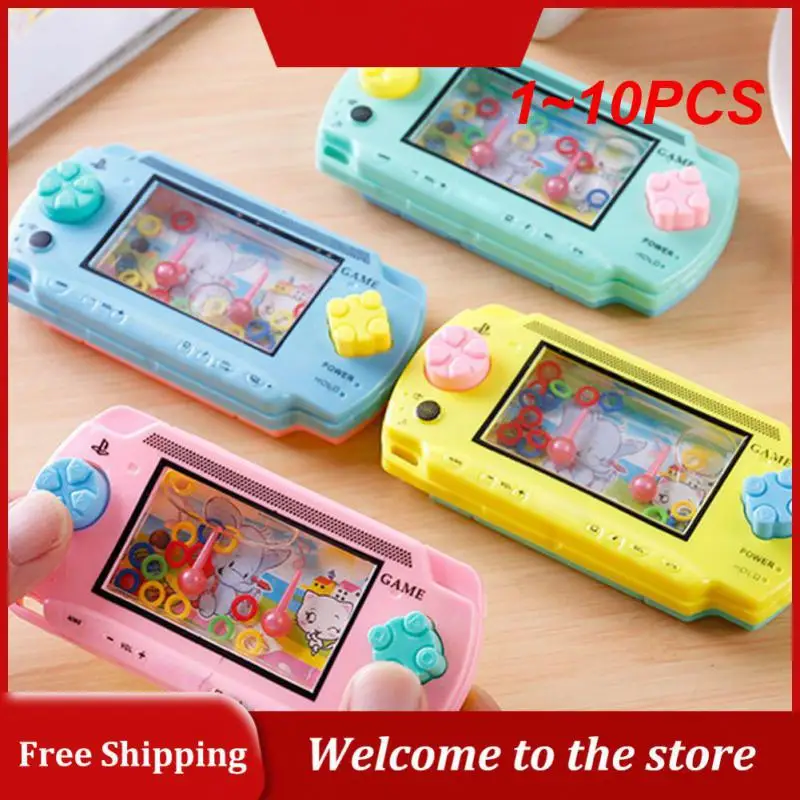 1-10PCS-Small-Toys-For-Kids-Party-Water-Ring-Toss-Game-Machine-Throwing ...