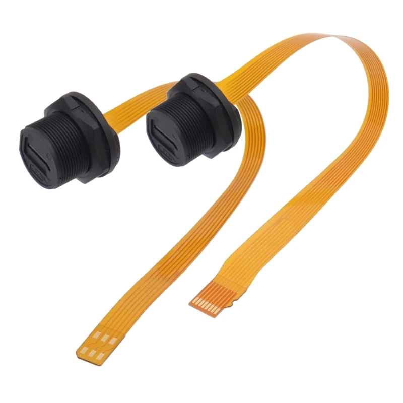 E13 Threaded Plug IP67 Waterproof Connector SDTF Socket Flexible Cable ...