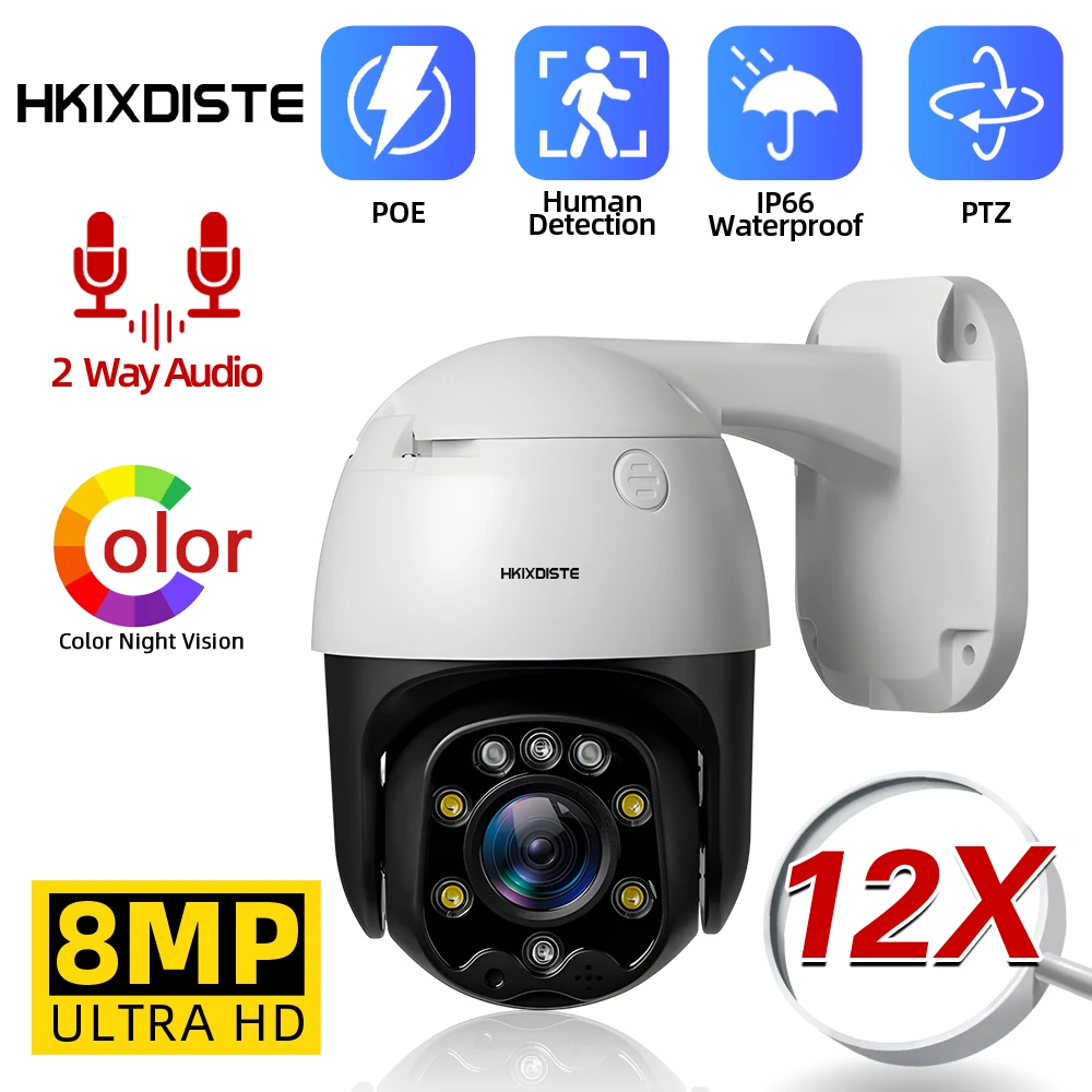 4K-POE-PTZ-Security-Camera-10X-Zoom-Outdoor-Full-Color-Night-Vision ...