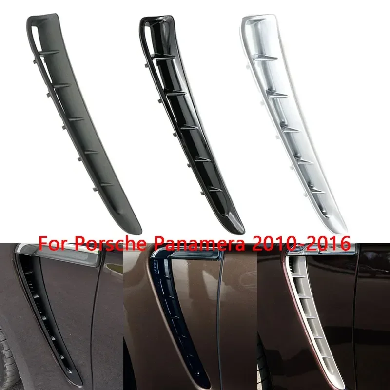 Front Fender Grille Air Outlet Decoration Cover Strip Moulding Trim For ...
