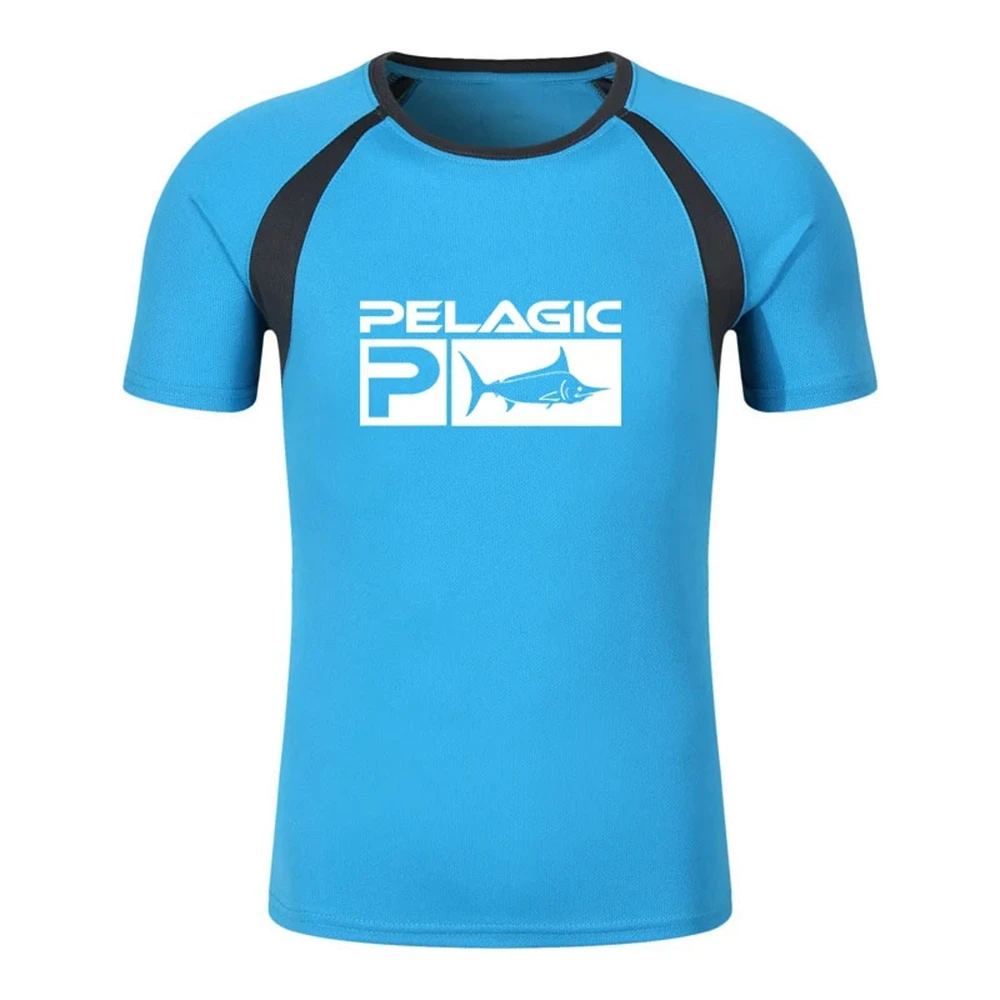 2024-Pelagic-Fishing-Shirt-Short-Sleeve-Uv-Protection-Man-Outdoor-Tops ...