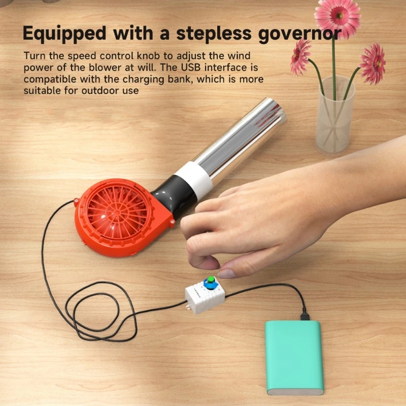 Portable-BBQ-Fan-Air-Blower-Handheld-Battery-Powered-Barbecue-Fan-Air ...